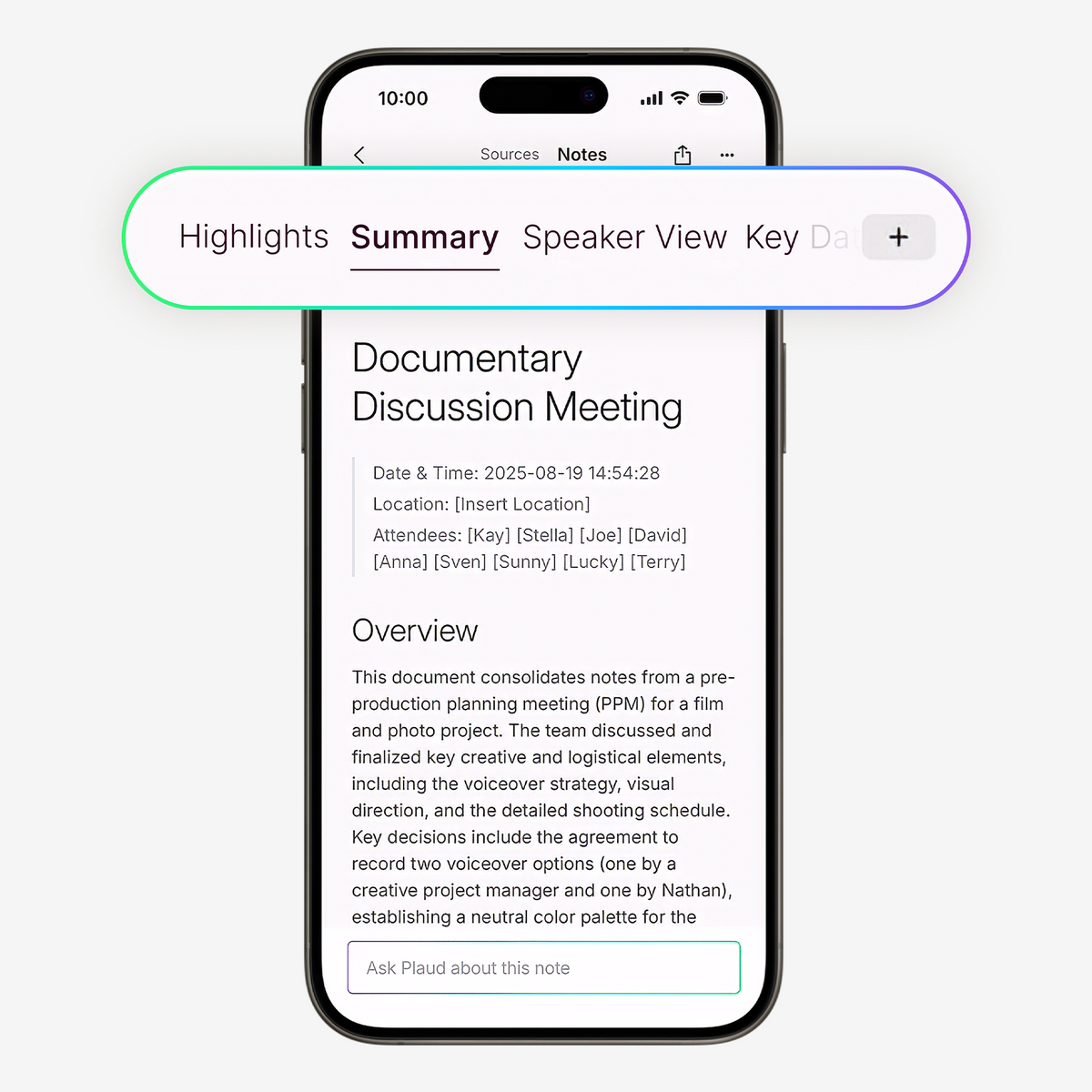 Plaud - The World's No.1 AI Note-taking Brand
